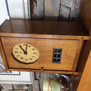 Stickley Mantle Clock | NC Woodworker