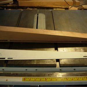 Leg layout w/ template | NC Woodworker