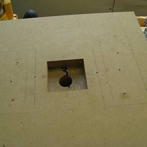 Leg cutout jig | NC Woodworker