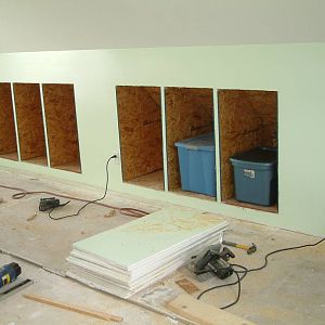 Knee-wall storage | NC Woodworker