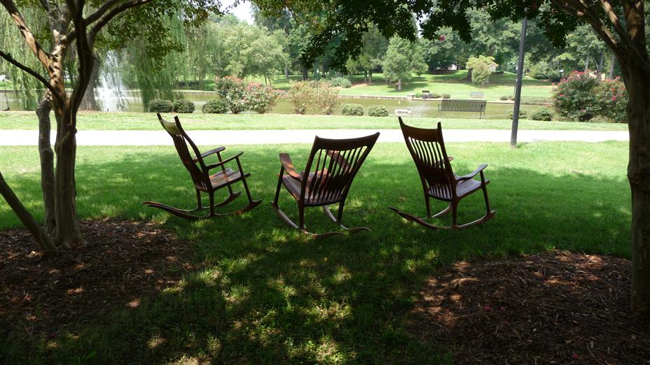 Rocking Chair Photo Shoot | NC Woodworker