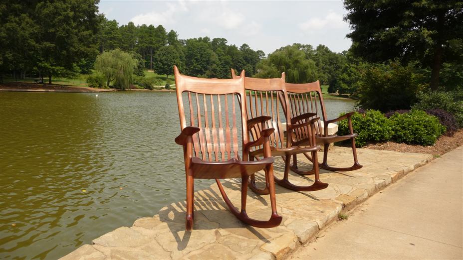 Rocking Chair Photo Shoot | NC Woodworker