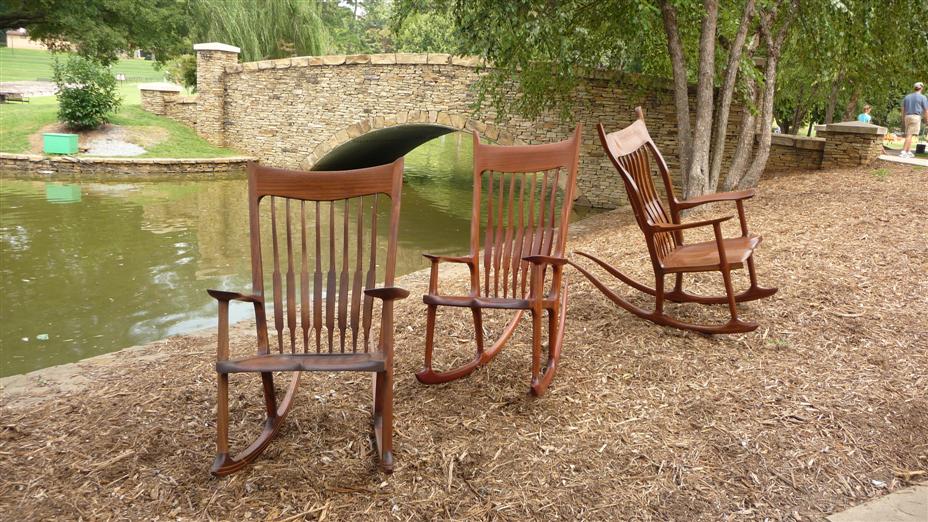 Rocking Chair Photo Shoot | NC Woodworker