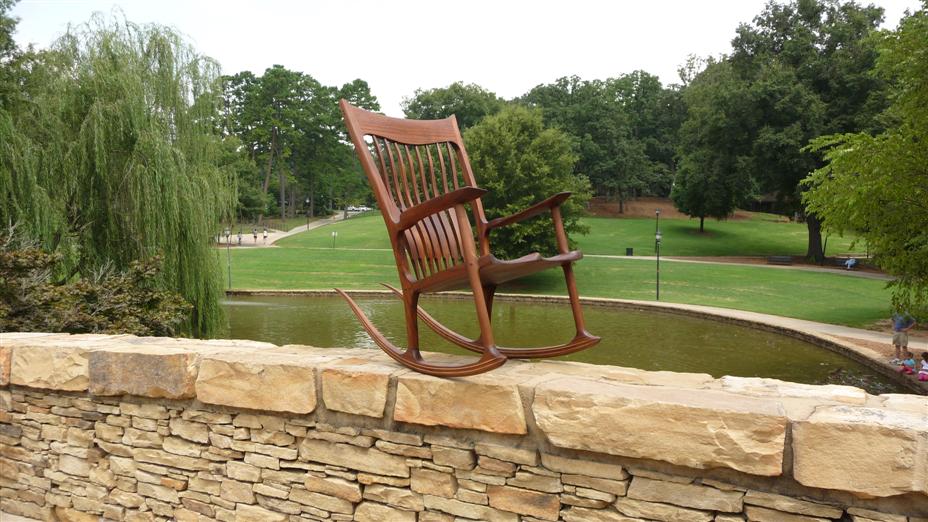 Rocking Chair Photo Shoot | NC Woodworker