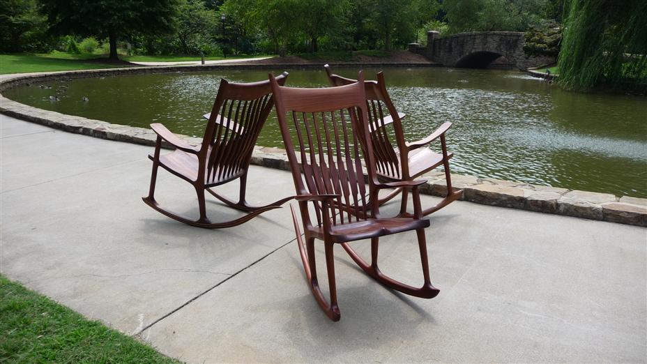 Rocking Chair Photo Shoot | NC Woodworker